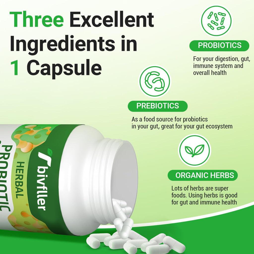 natural probiotics with herbal prebiotics
