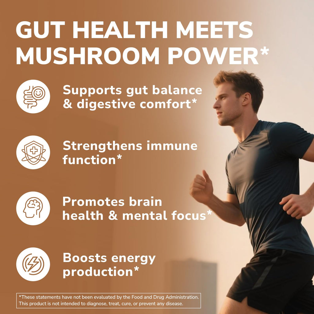 Natural probiotics with mushroom extract