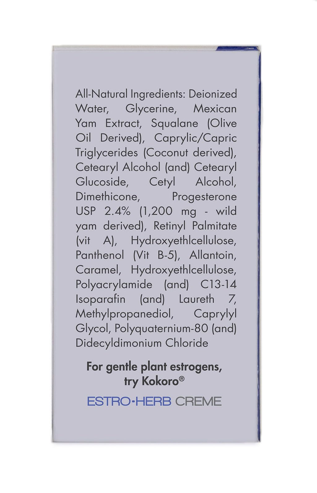Natural progesterone cream for hormonal wellness
