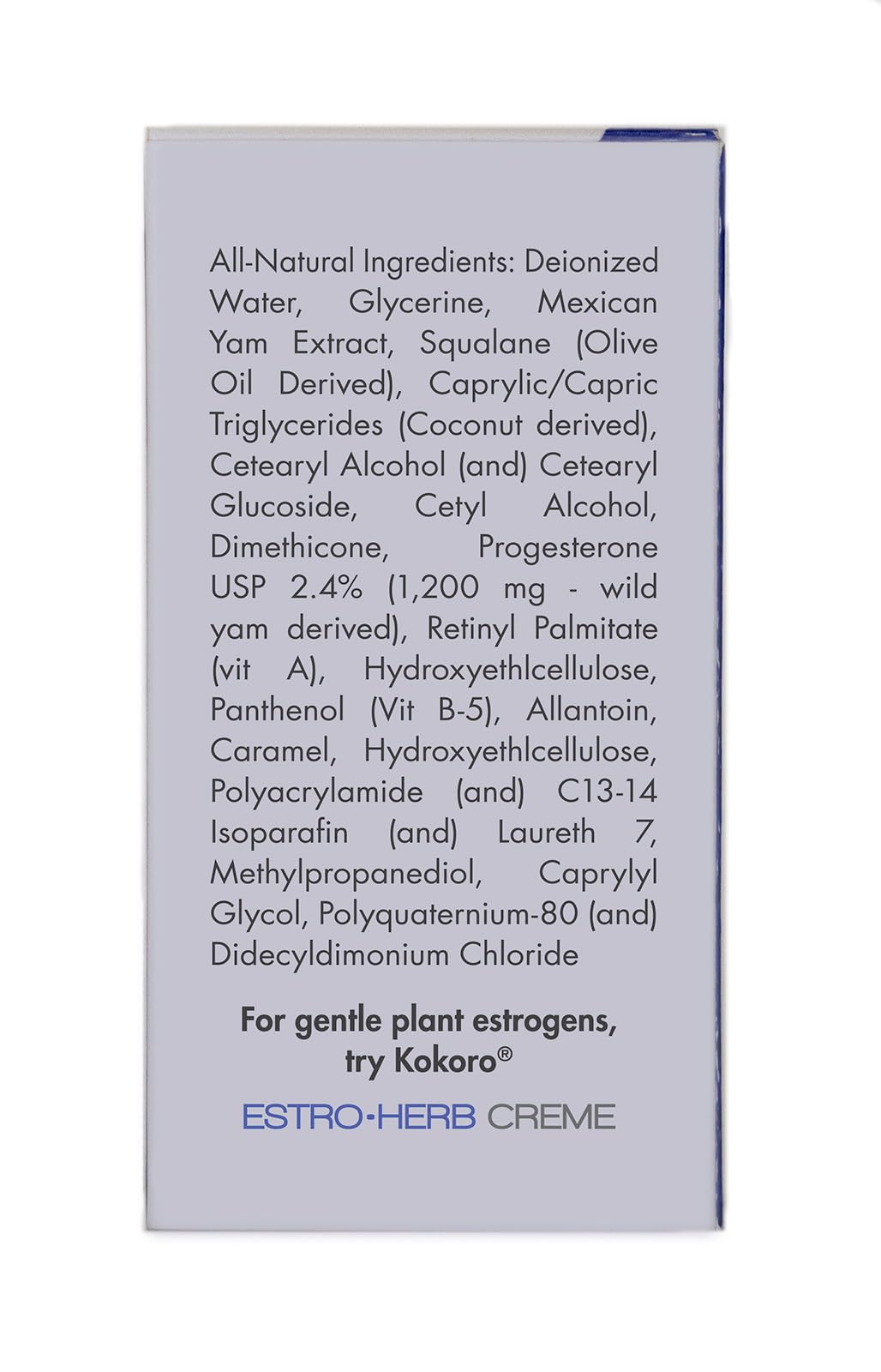 Natural progesterone cream for hormonal wellness