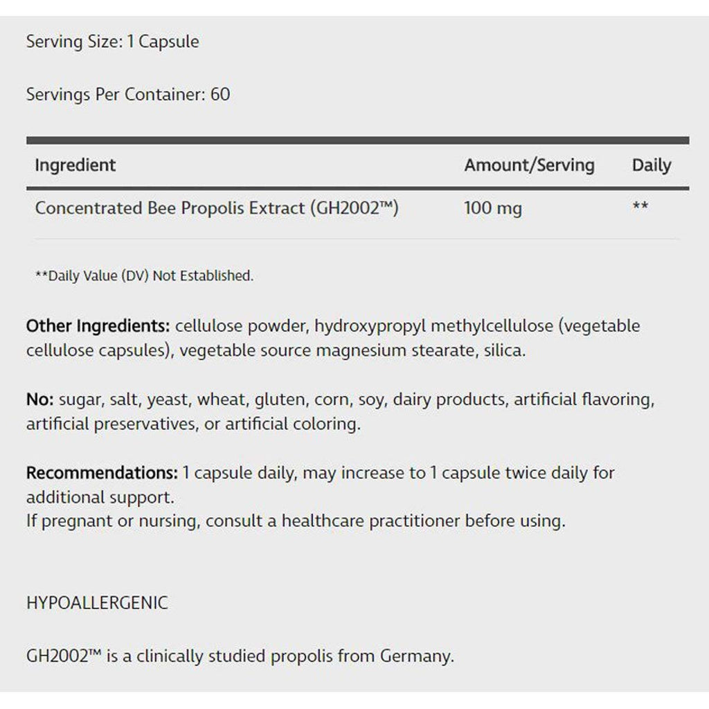 natural propolis extract for wellness
