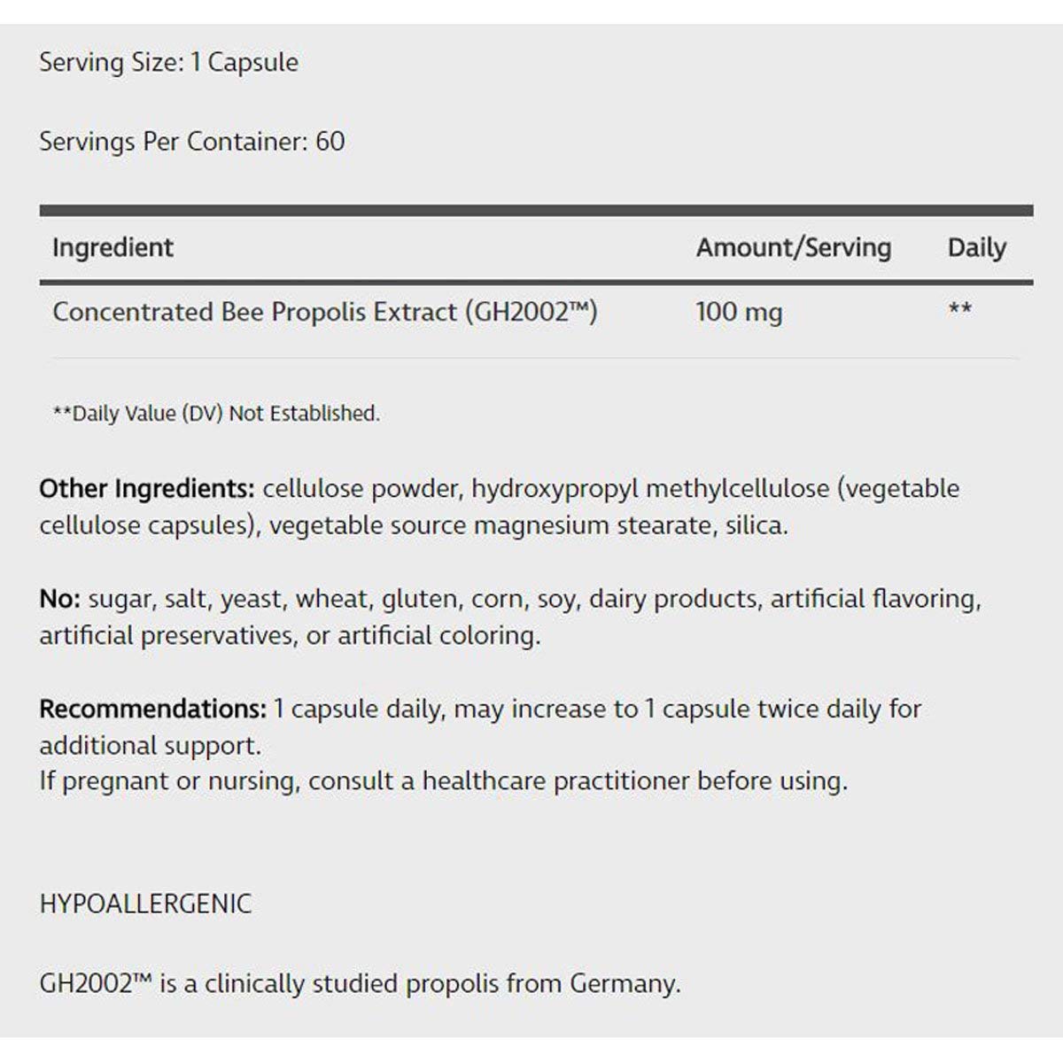 natural propolis extract for wellness