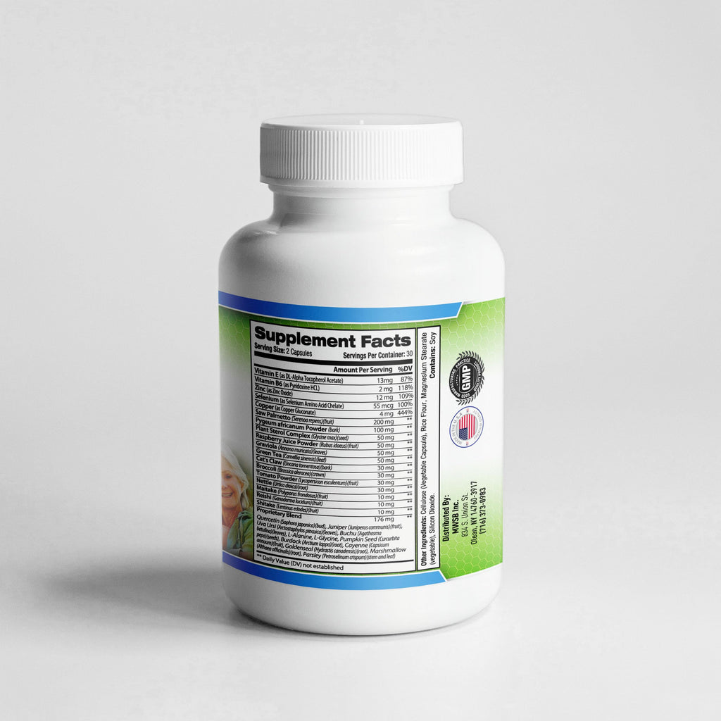 natural prostate function with saw palmetto