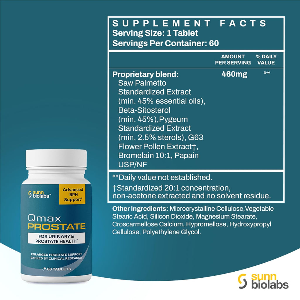natural prostate health supplement Qmax