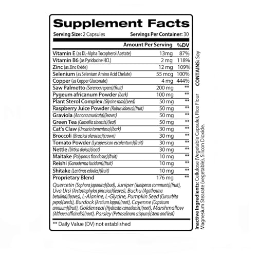 natural prostate health supplement