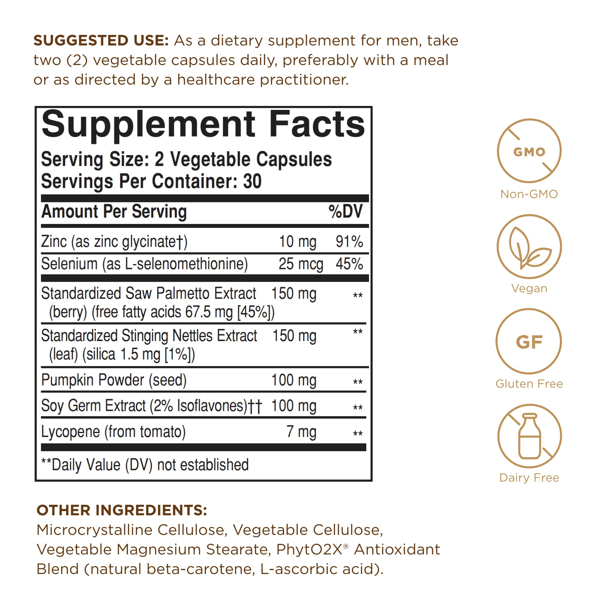 natural prostate health support capsules