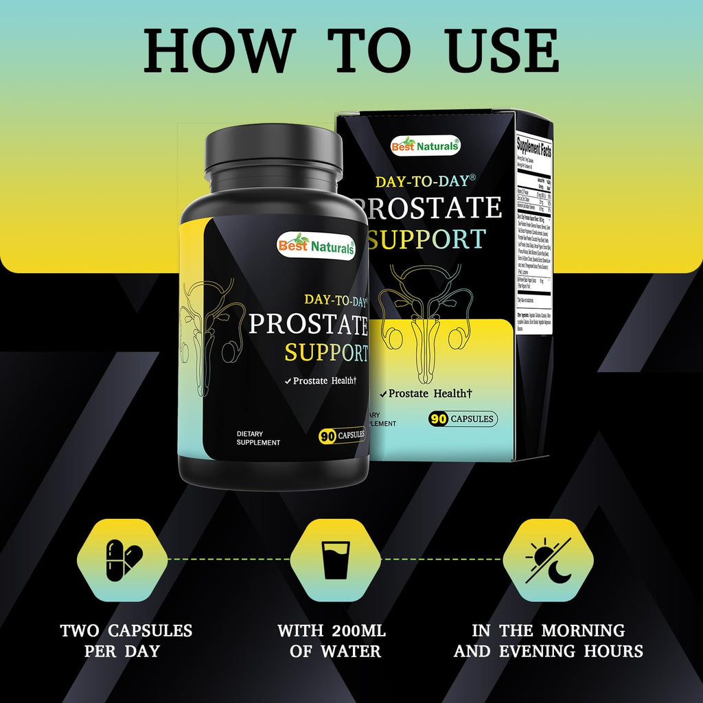 Natural prostate health support formula