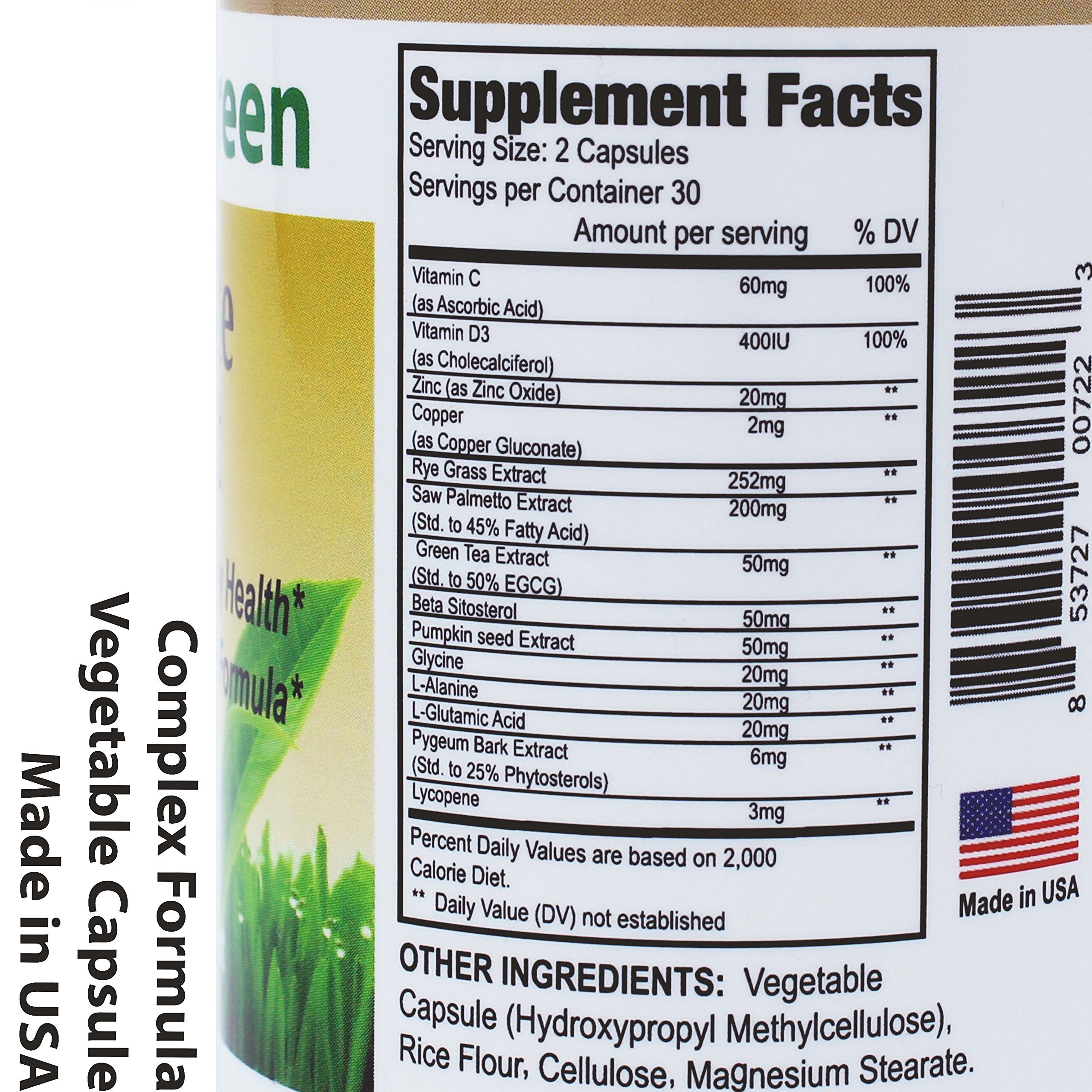natural prostate health support