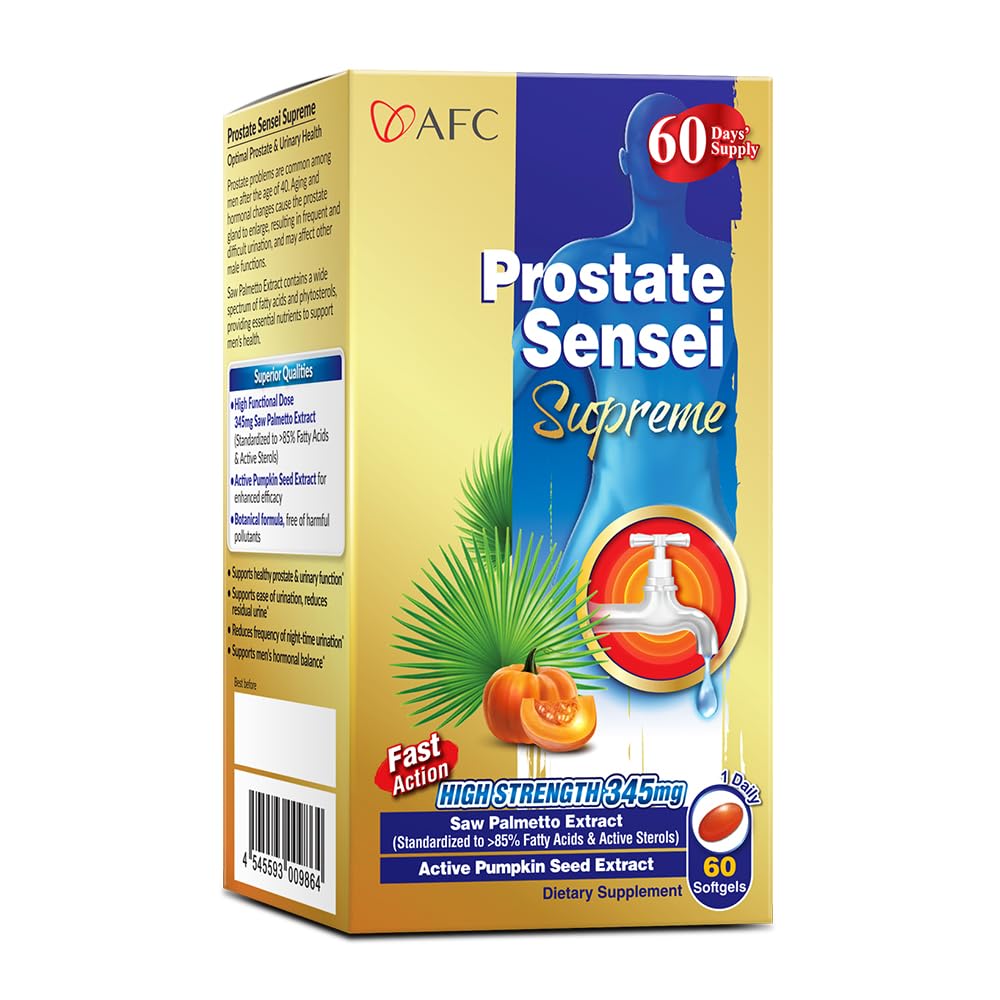 natural prostate health with saw palmetto