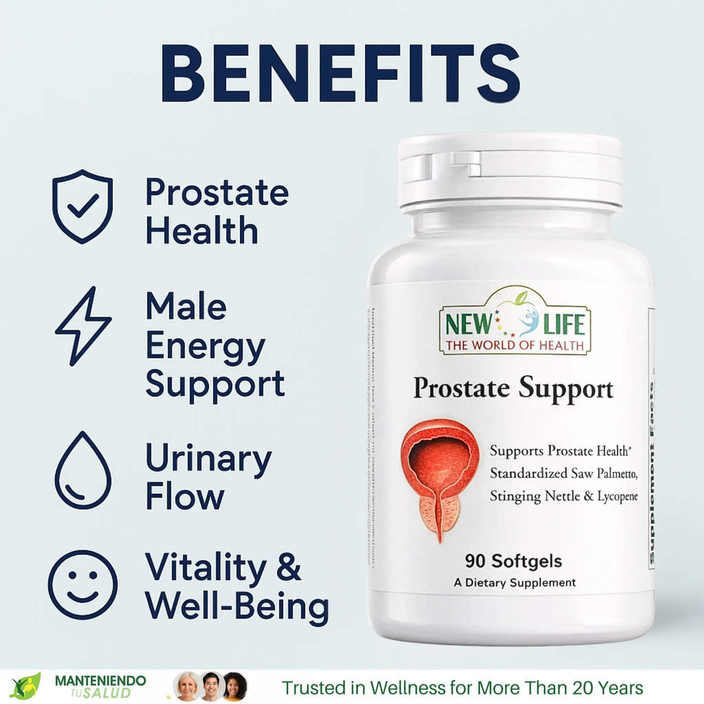 natural prostate health with saw palmetto