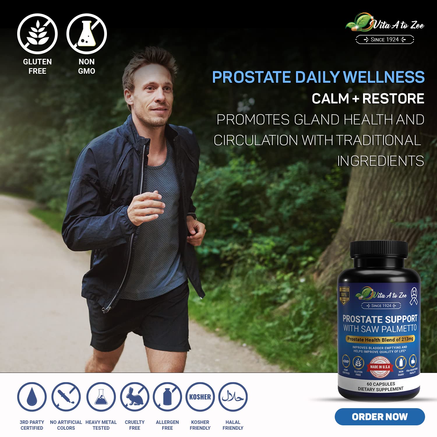 natural prostate support formula