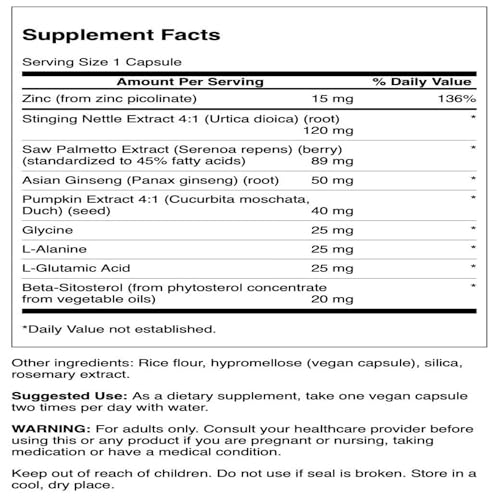 natural prostate support supplement