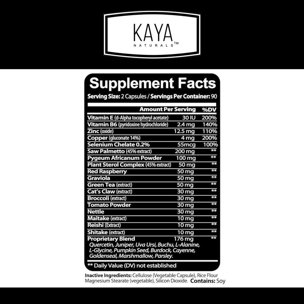 natural prostate support supplement