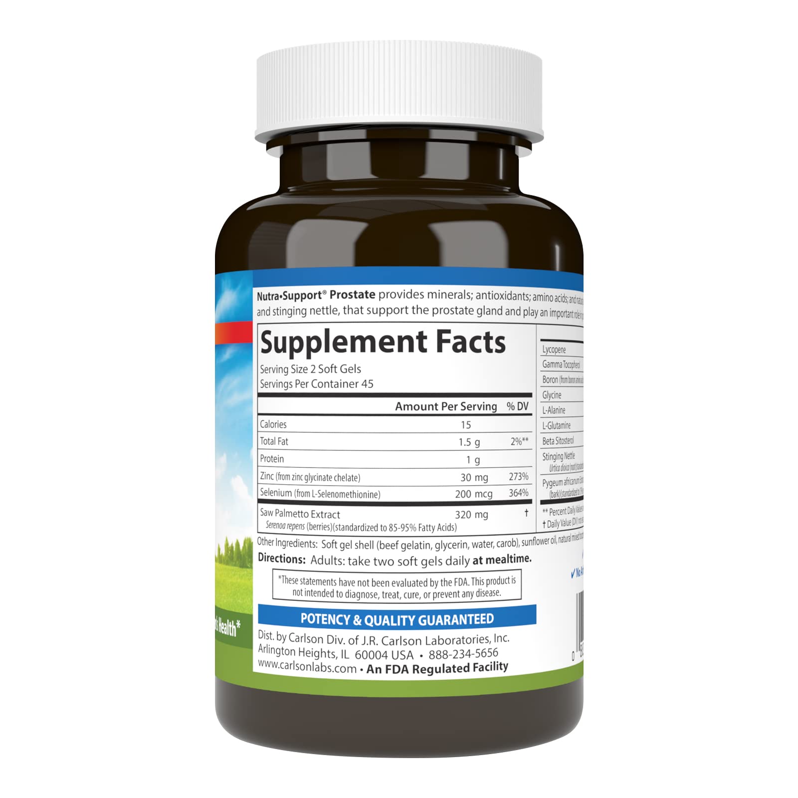 natural prostate support supplement