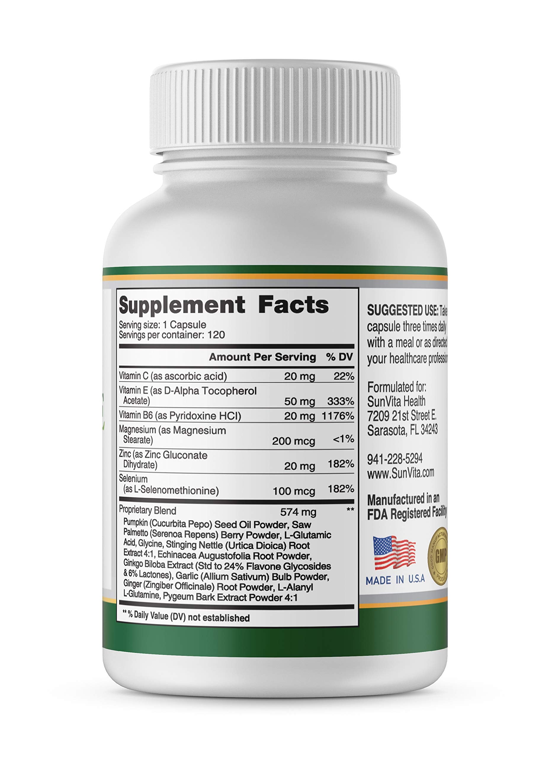 natural prostate support supplements