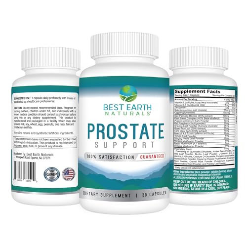 natural prostate support vitamins and minerals