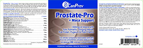 natural prostate support with maca