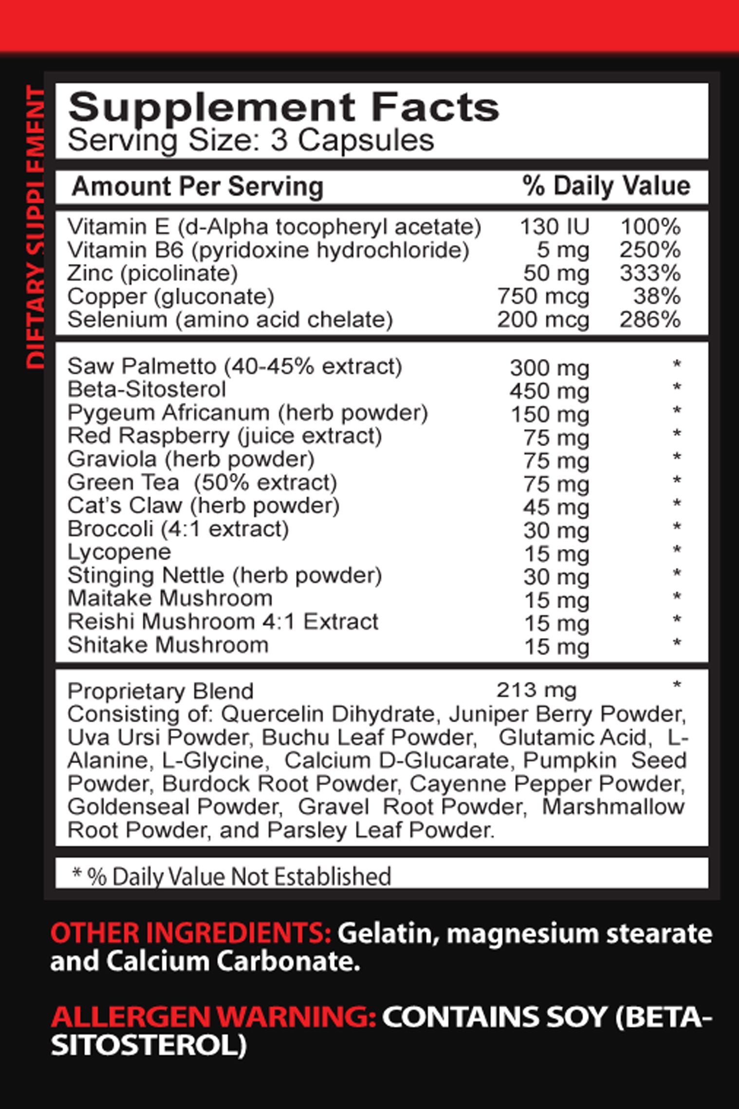 natural prostate support with saw palmetto