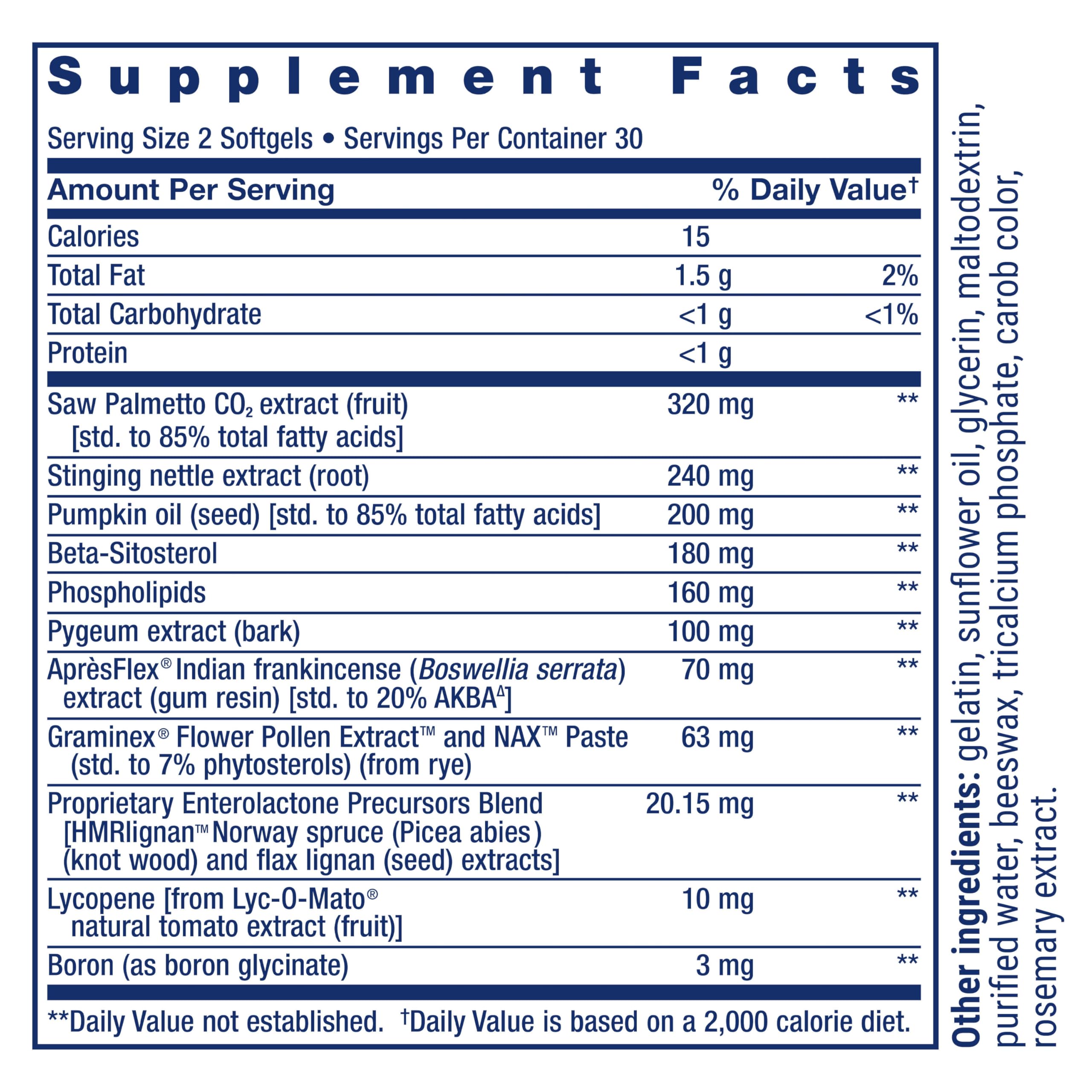 natural prostate support with saw palmetto