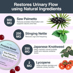 natural prostate support with saw palmetto