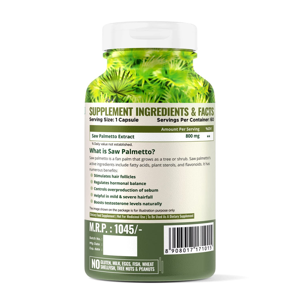 natural prostate support with saw palmetto