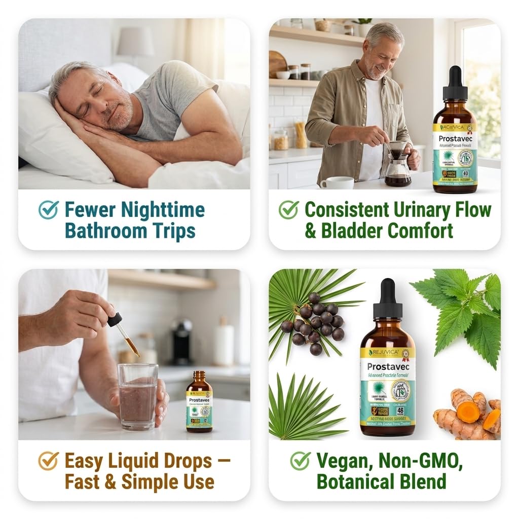 Natural prostate support with turmeric