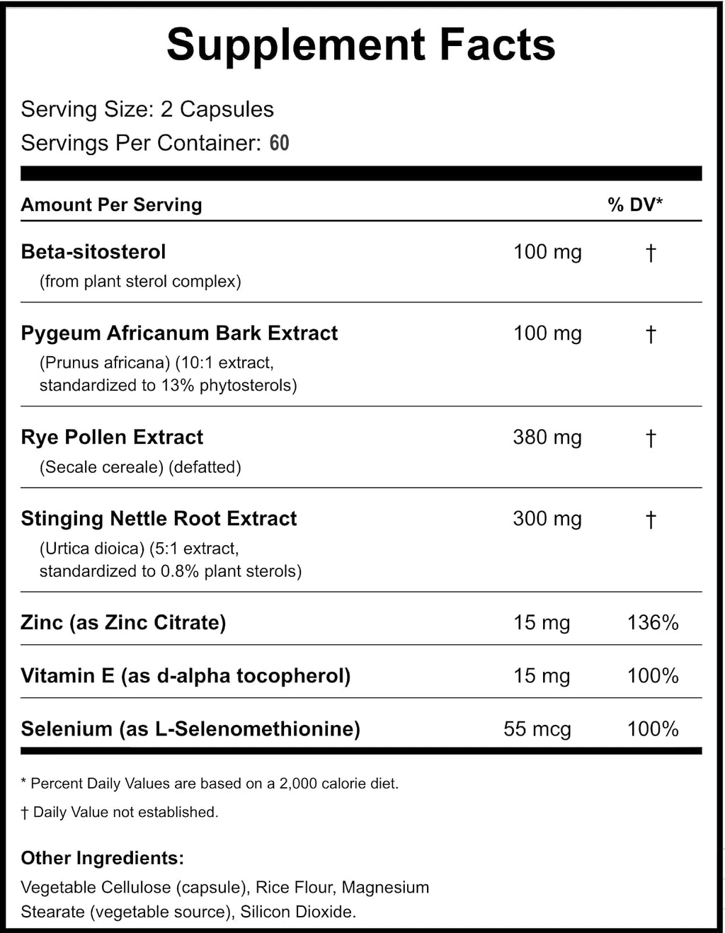 natural prostate wellness supplement