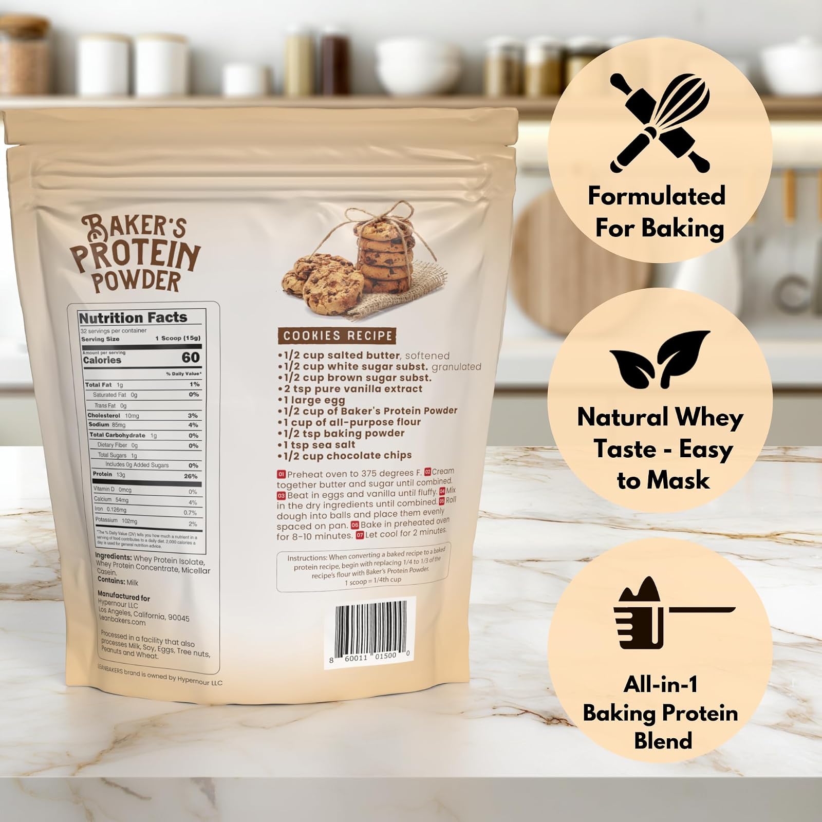 natural protein powder for baking