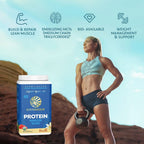natural protein powder for muscle recovery