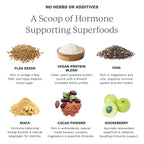 natural protein powder with fibre