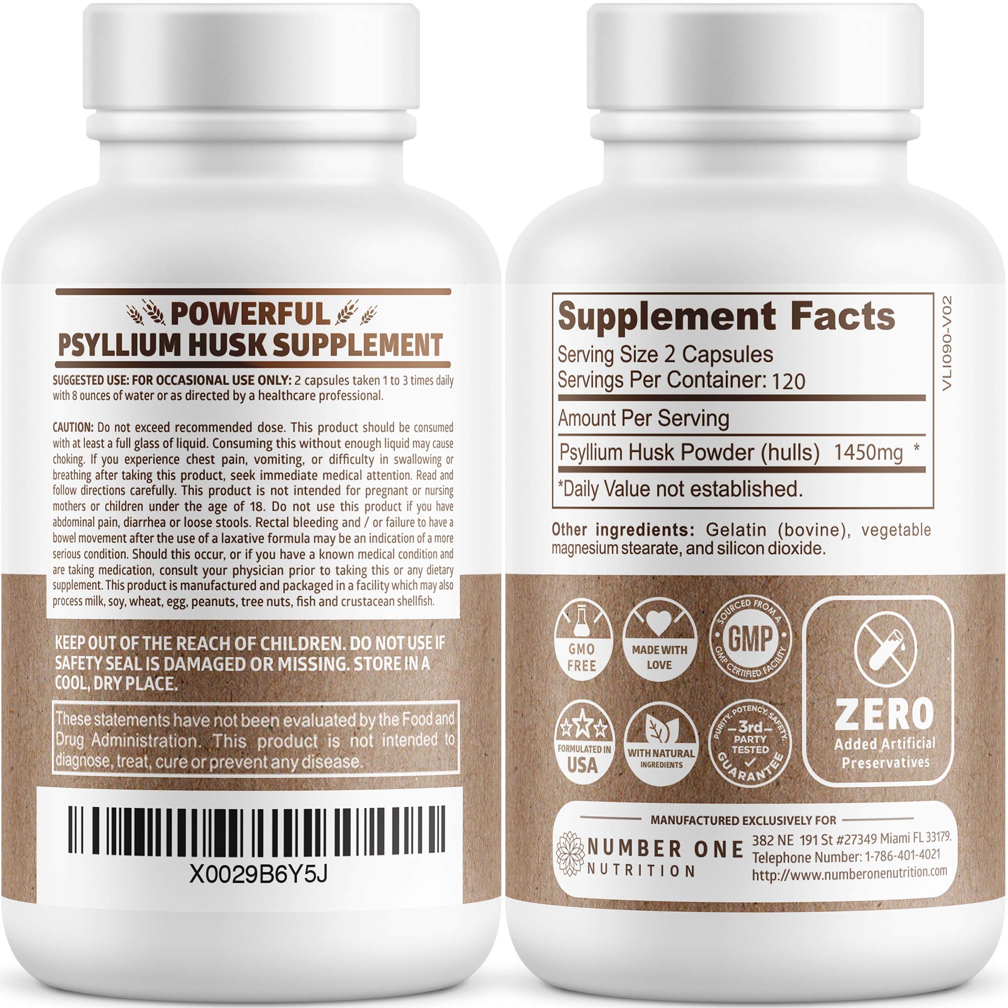 natural psyllium fiber source