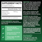 Natural psyllium fiber supplement 500 mg