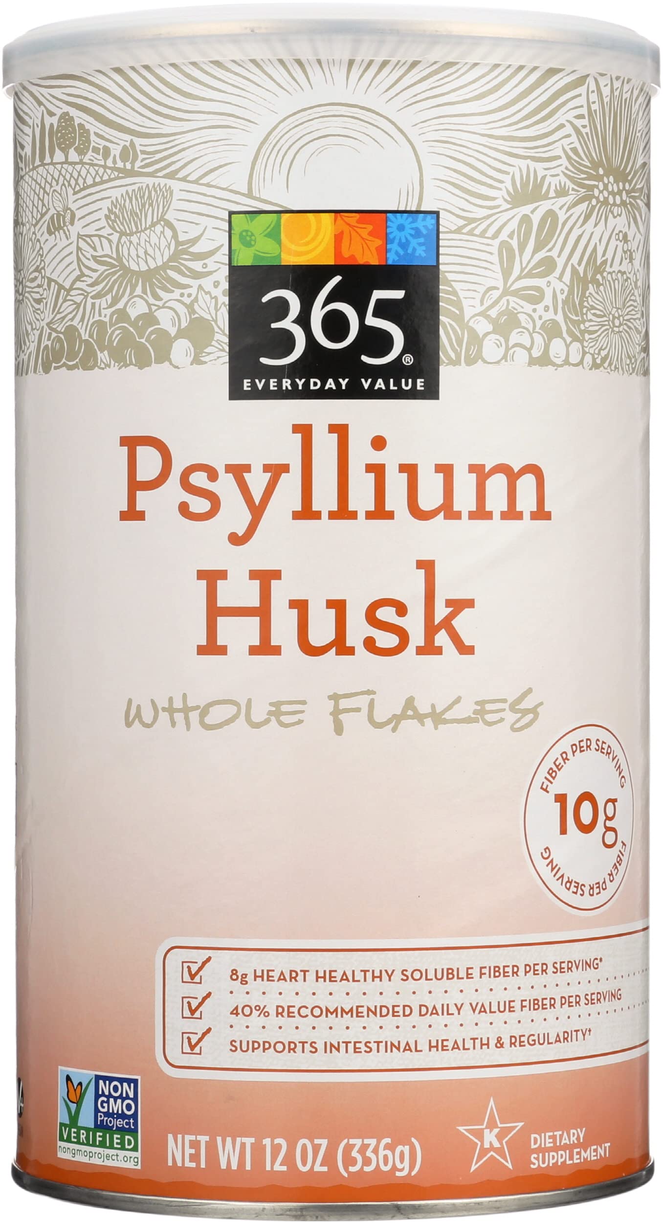 natural psyllium fiber supplement