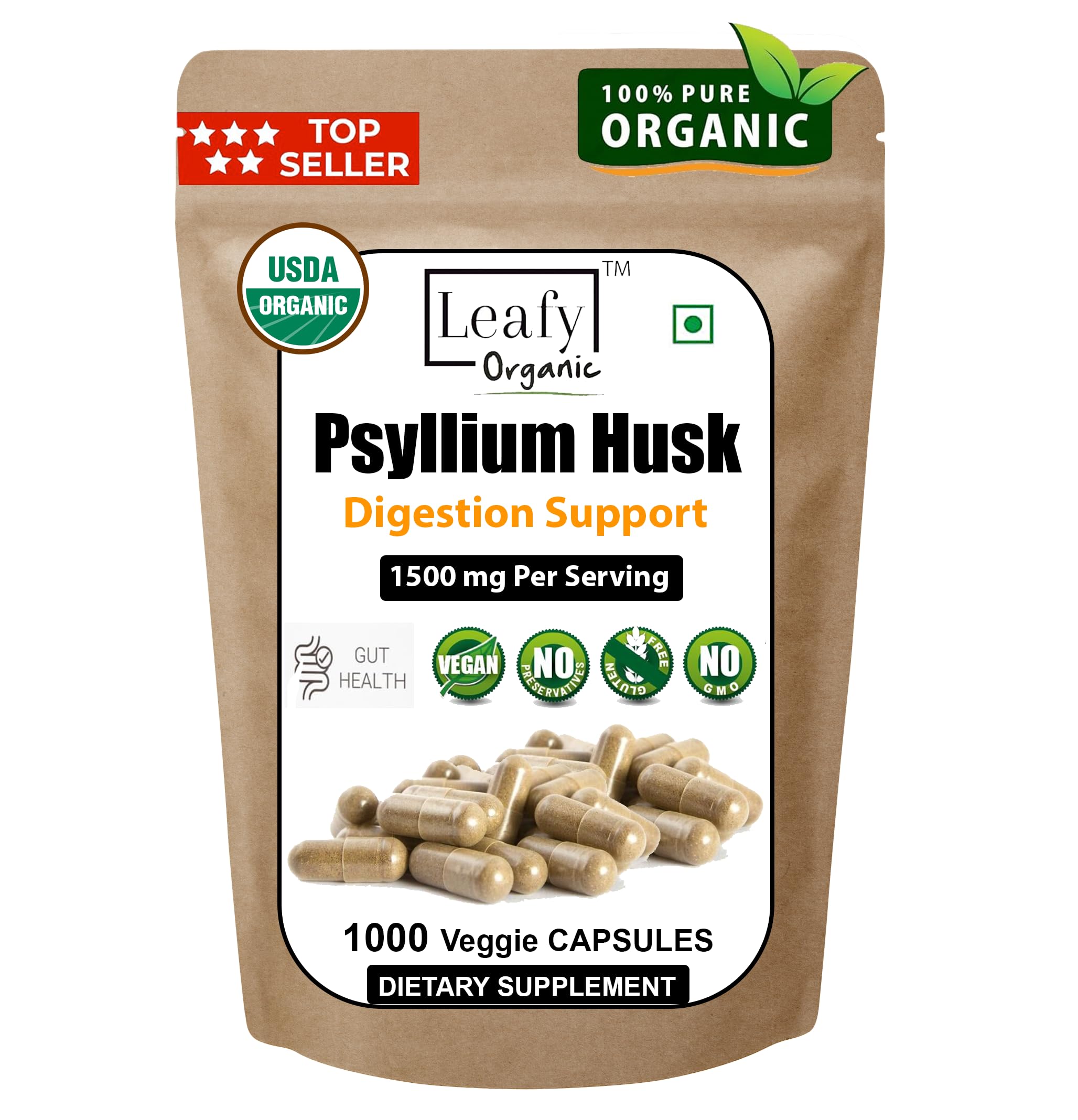 natural psyllium fiber supplement