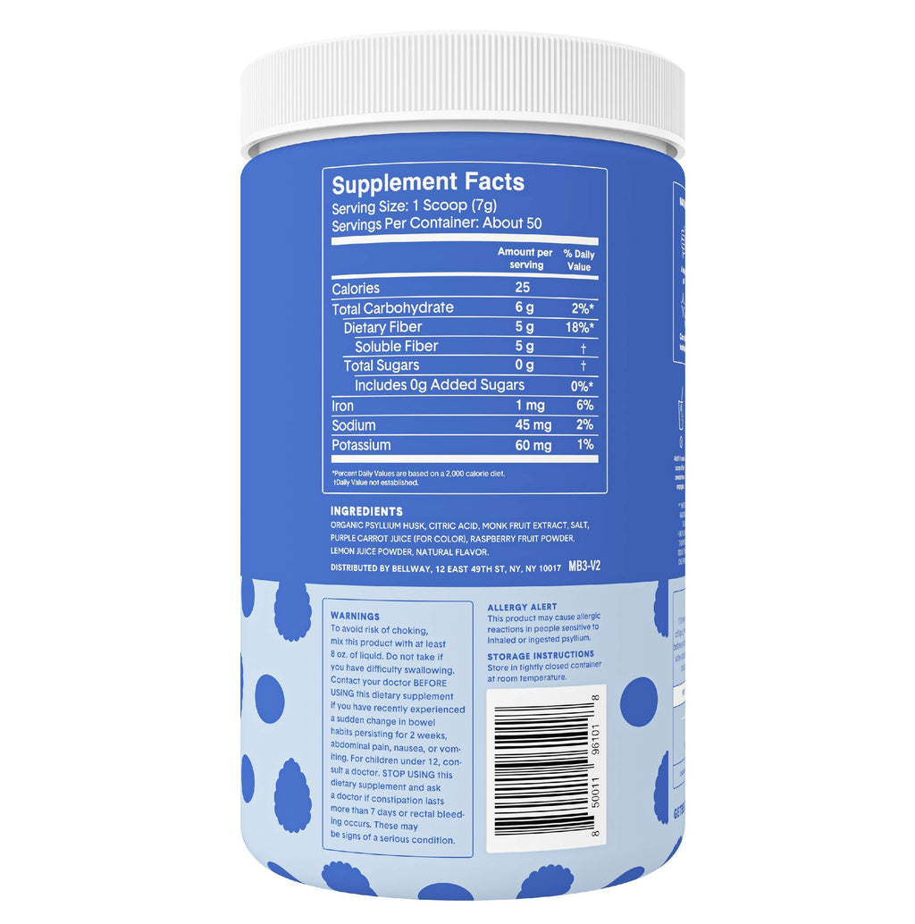 natural psyllium for digestive health