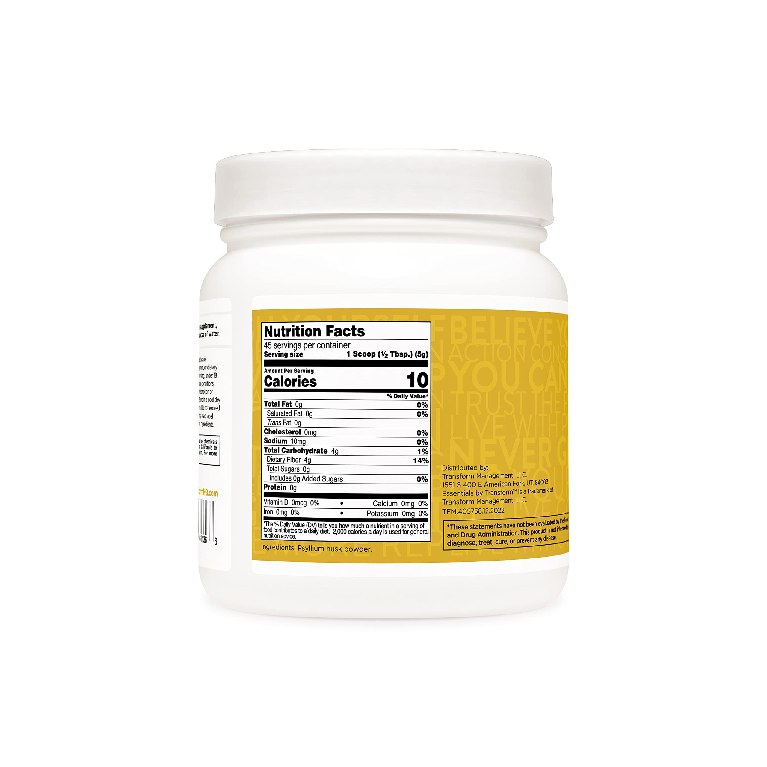 natural psyllium for digestive health