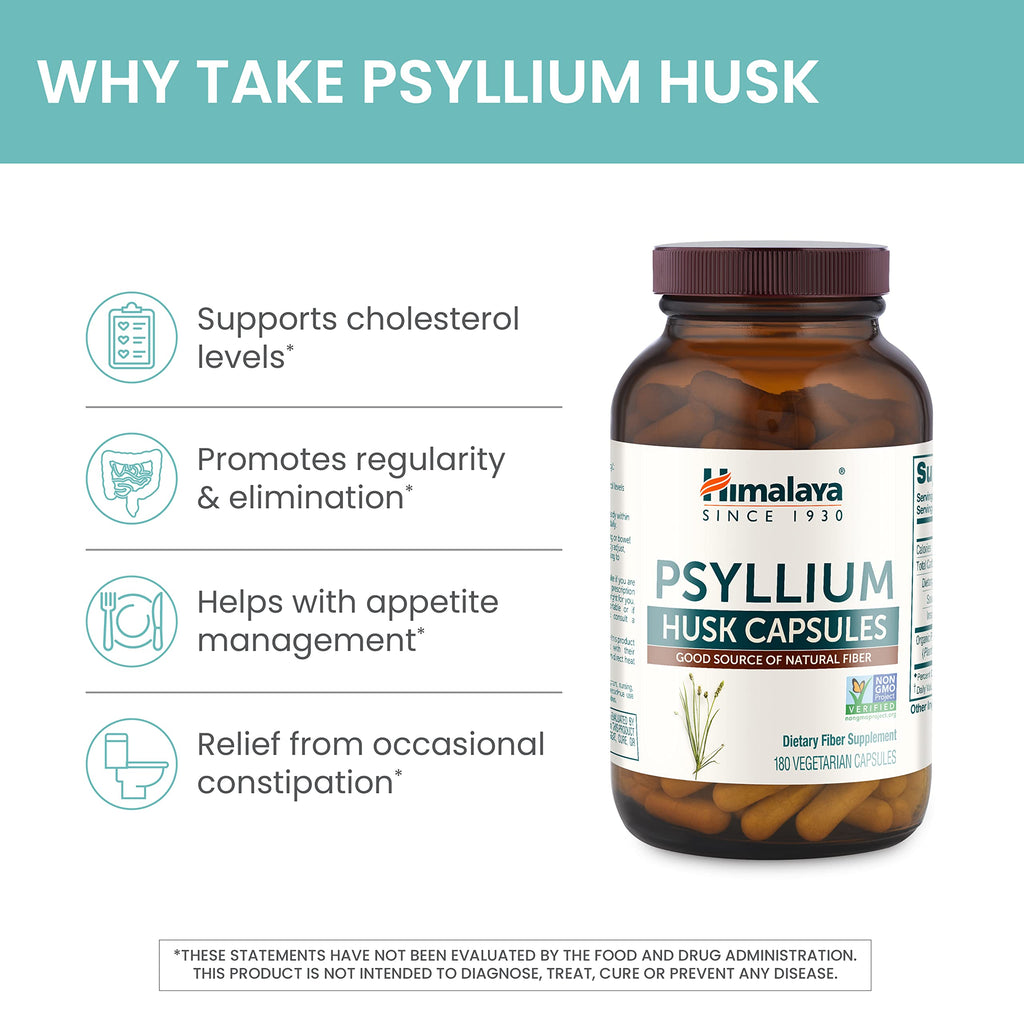 Natural psyllium for gut health