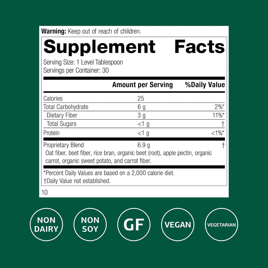 natural psyllium husk dietary fiber