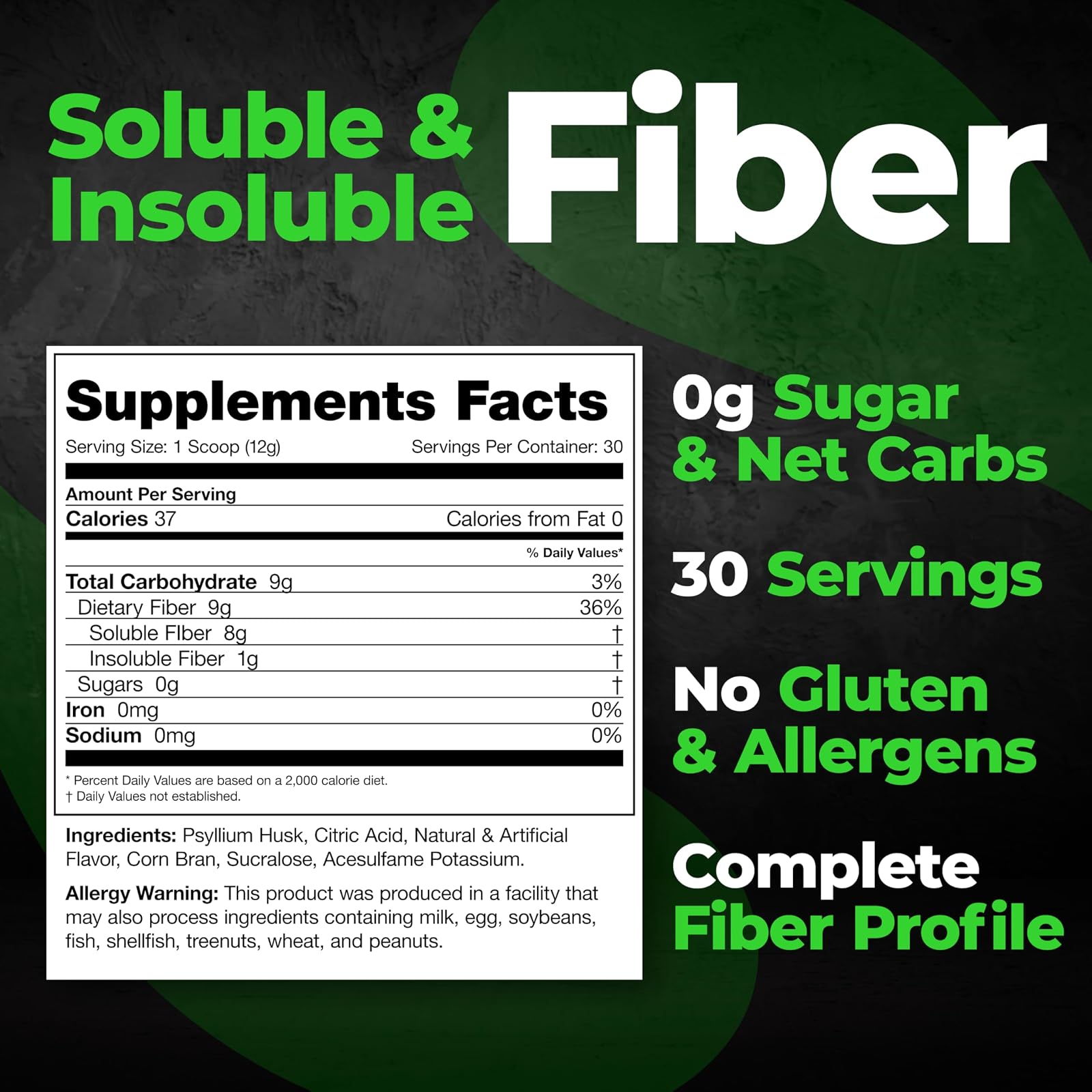 natural psyllium husk fiber source