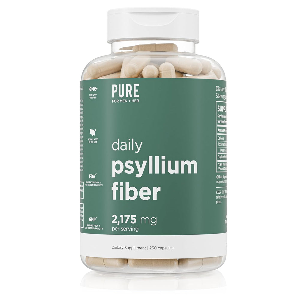 natural psyllium husk fiber supplement
