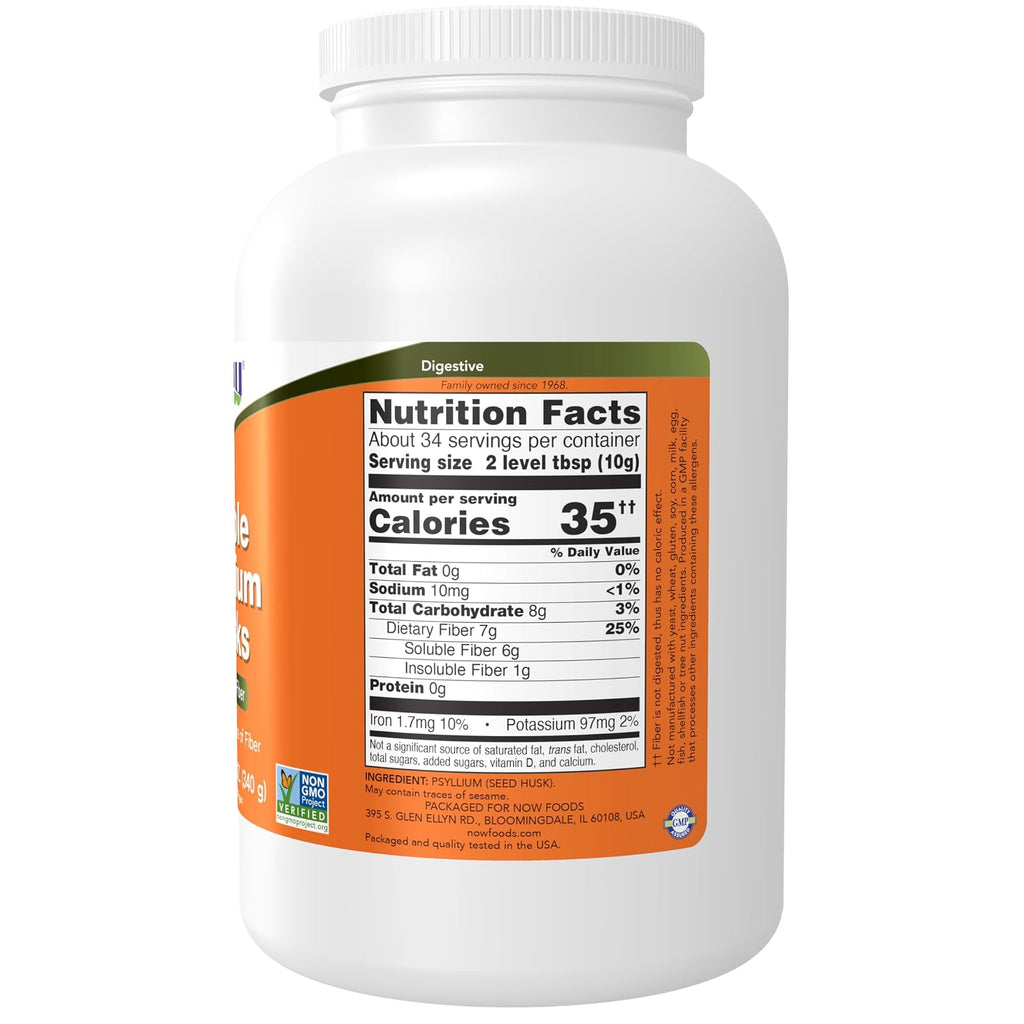 natural psyllium husk fibre supplement