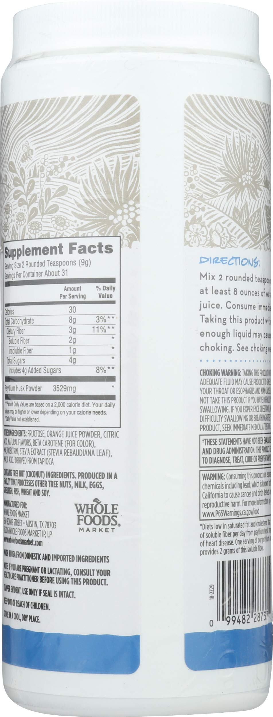 natural psyllium husk for gut health