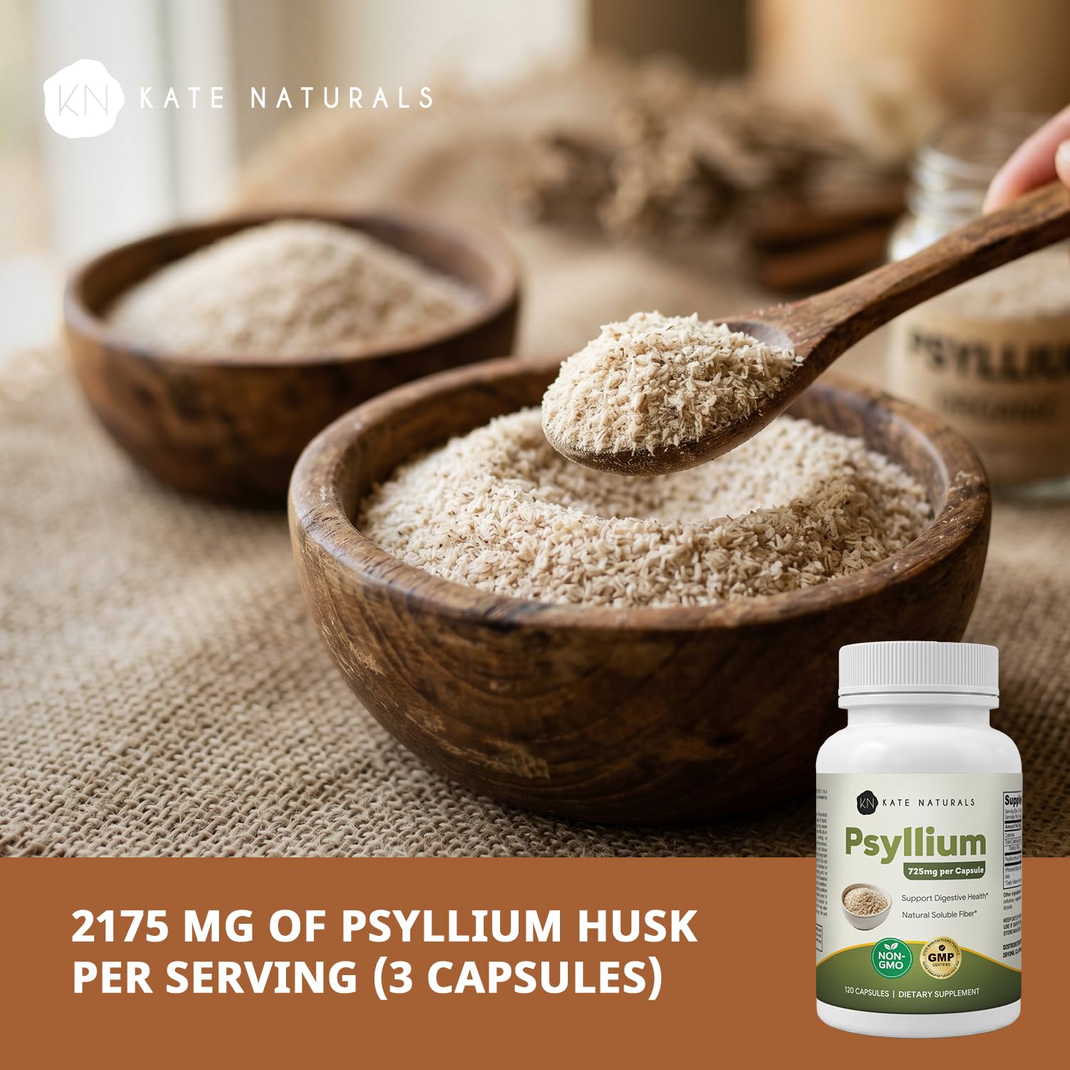 natural psyllium husk for gut health