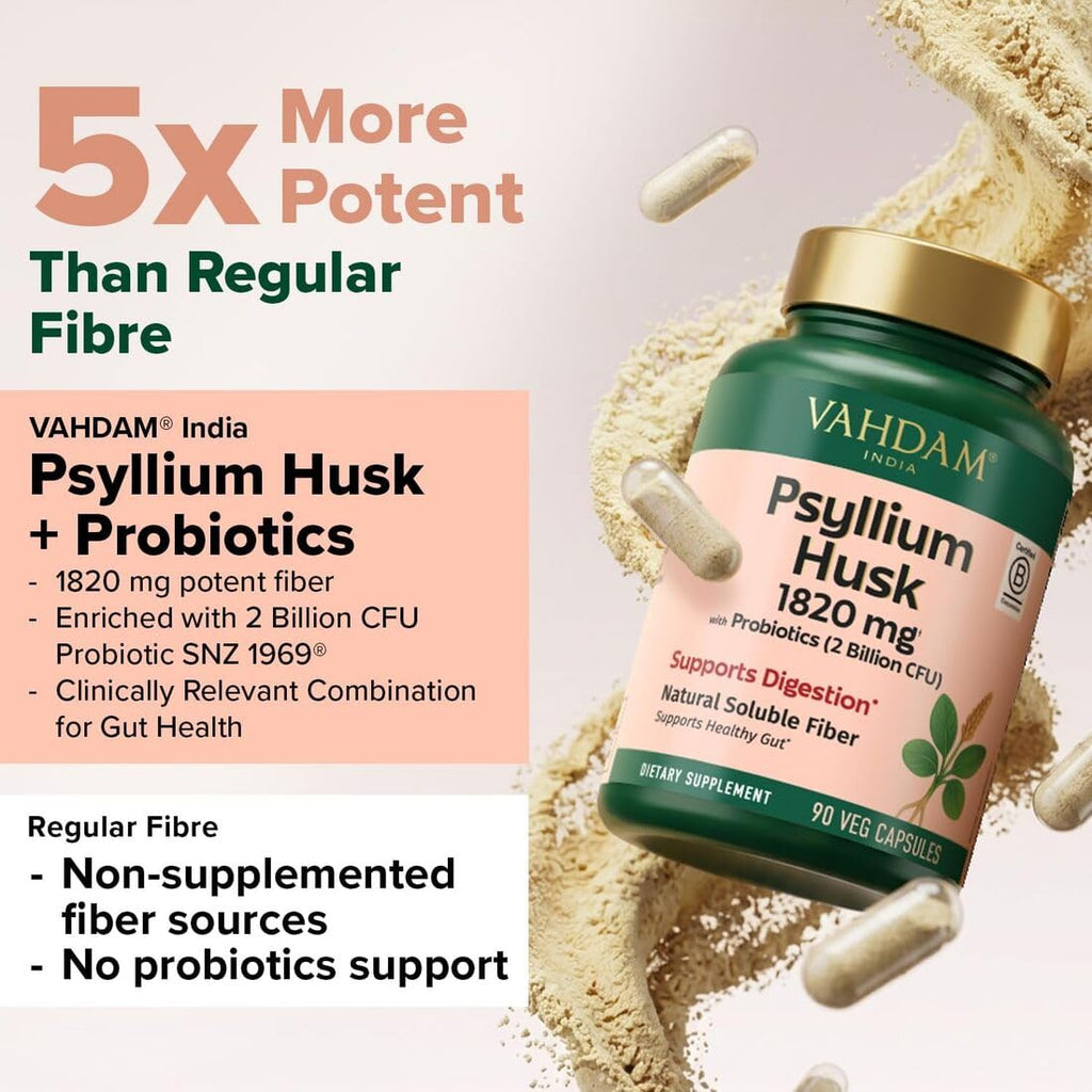natural psyllium husk for gut support