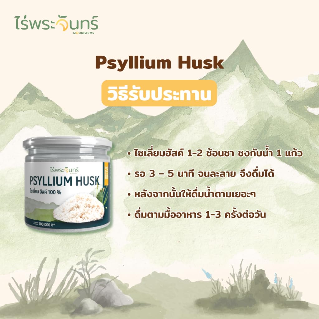 natural psyllium husk for gut wellness