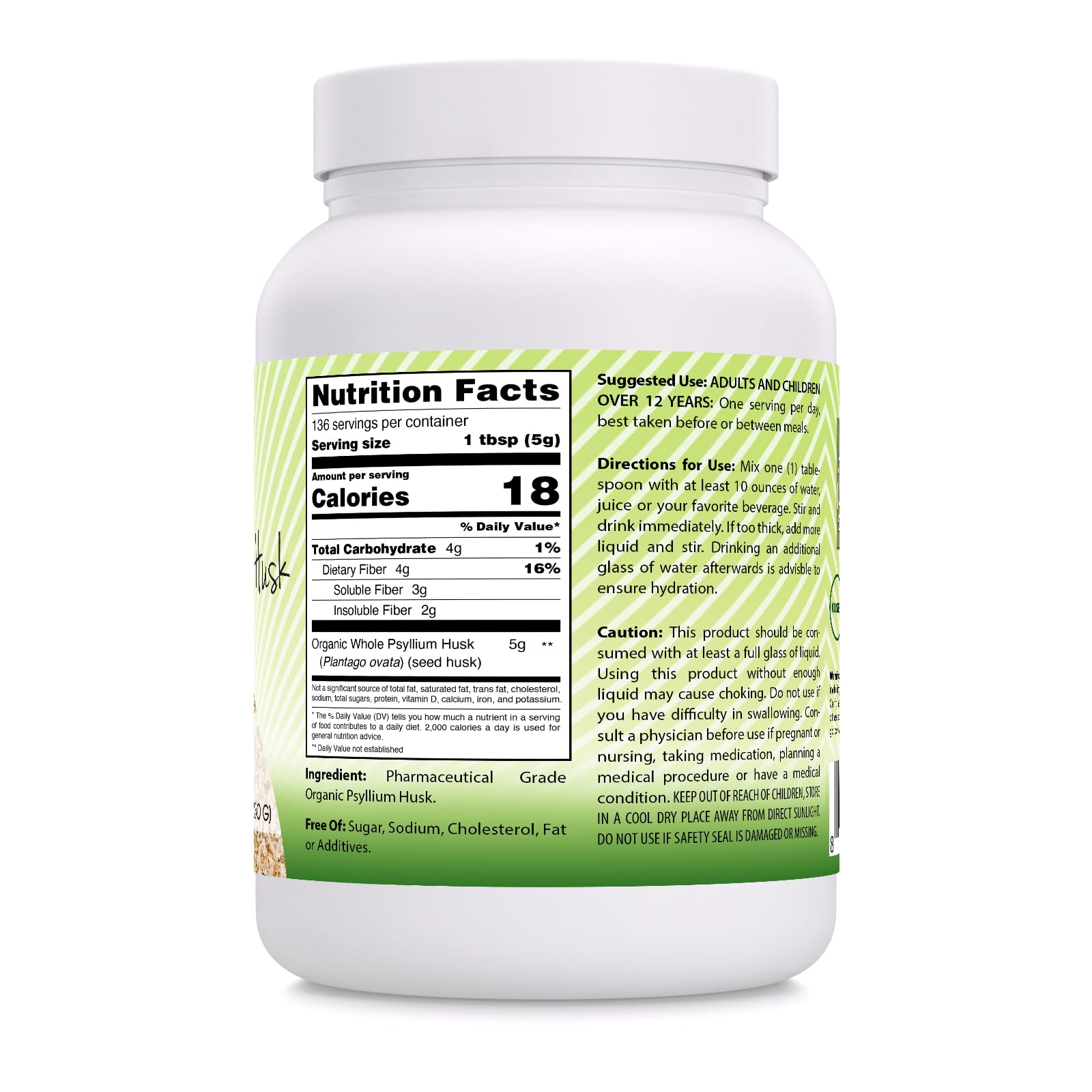 natural psyllium husk for weight management