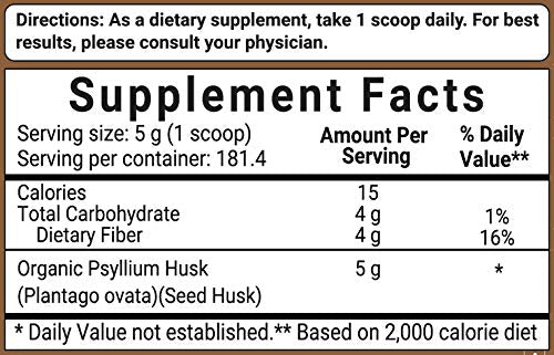 natural psyllium husk powder benefits