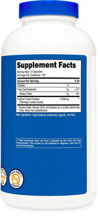 natural psyllium husk supplement benefits