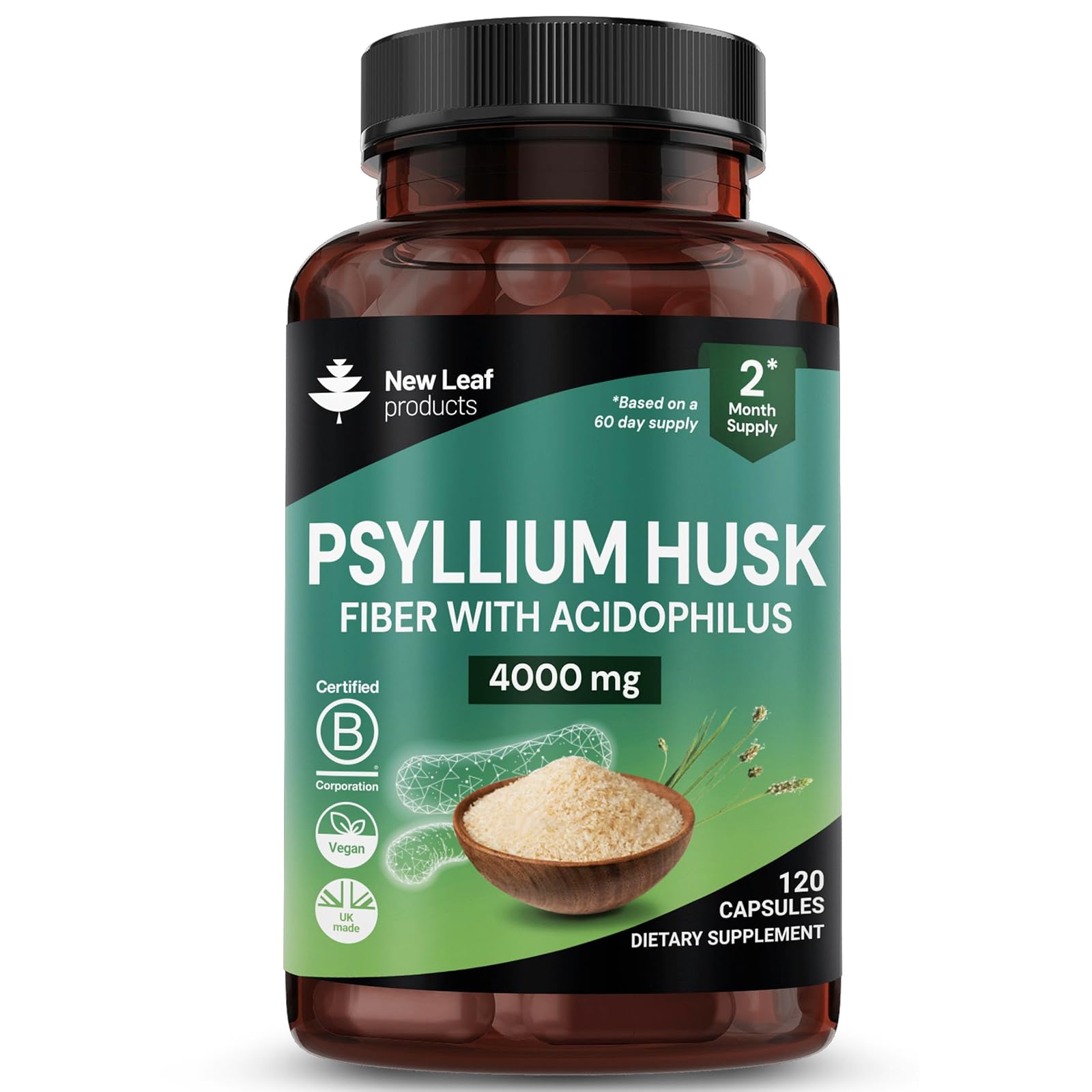 natural psyllium husk supplement