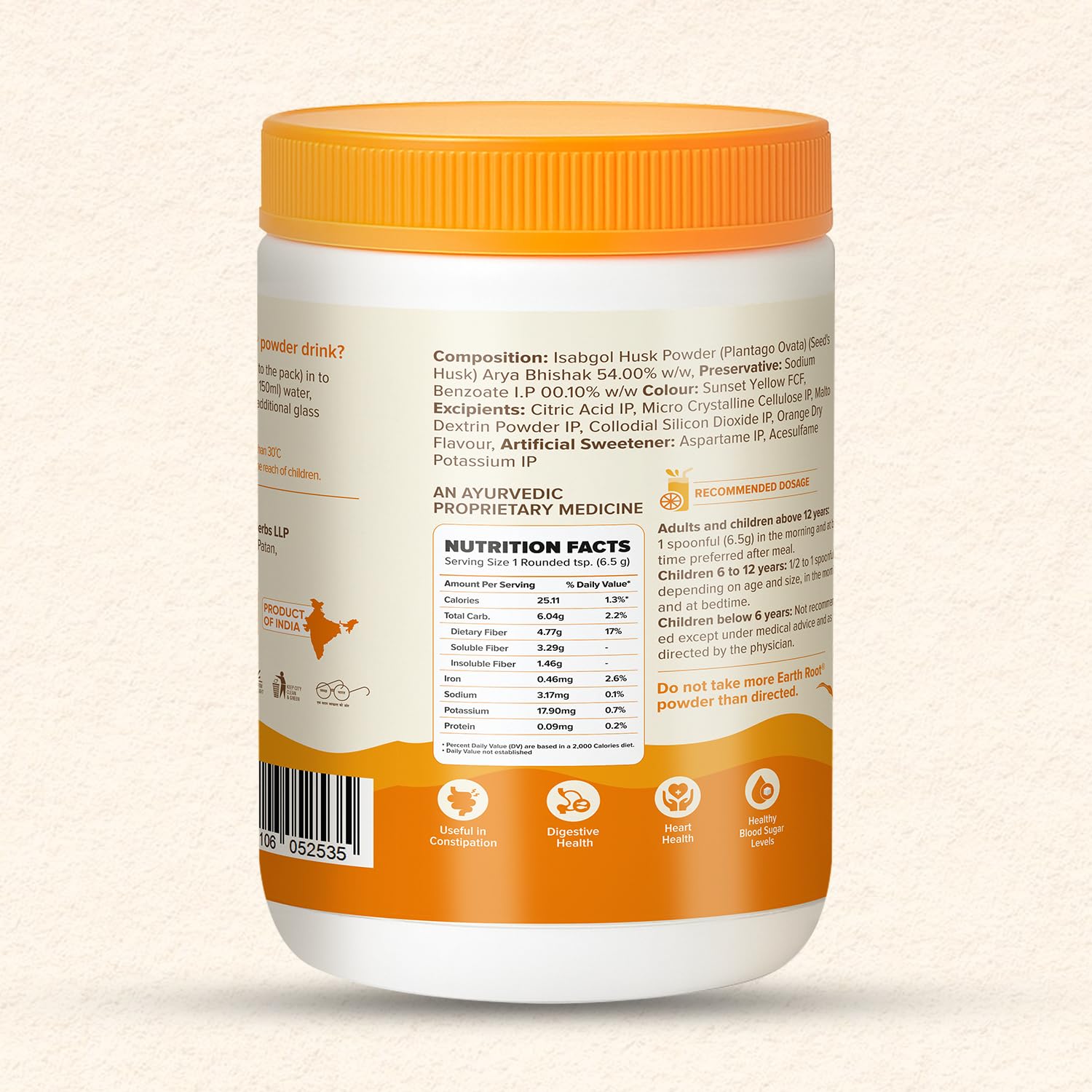 natural psyllium plant source for wellness